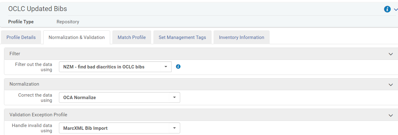 Alma Daily Bib Record Updates & OCLC WorldShare Collection Manager ...